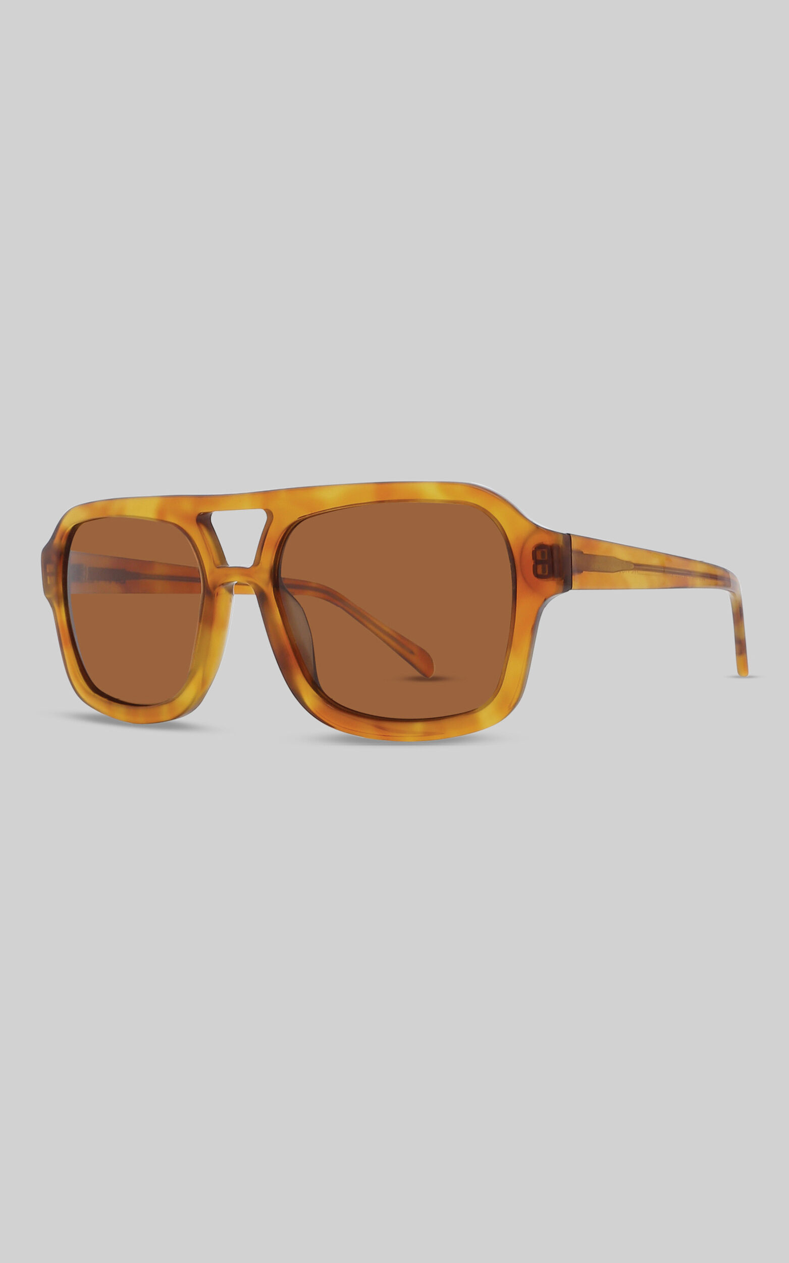 Banbe Eyewear The Moss In Honey Tort Brown Showpo